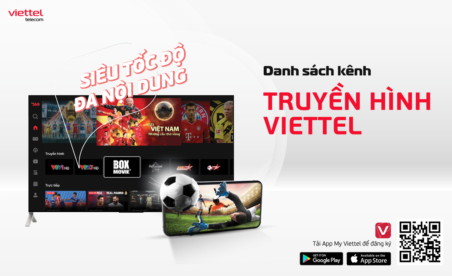 Truyền hình số Viettel TV - Tặng đầu thu BOX TV360 - Viettel Đồng Nai ...